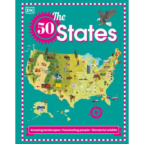 The 50 States - By Dk (hardcover) : Target