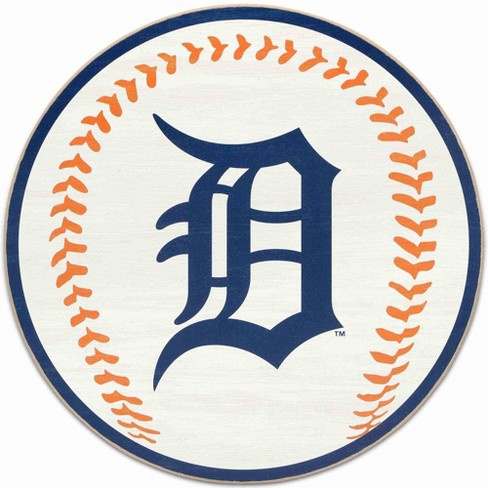 Mlb Detroit Tigers Baseball Wood Sign Panel : Target