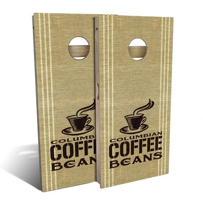 Skip's Garage | Coffee Bean Sack Cornhole Board Set | Backyard | Add ...