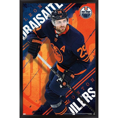 Trends International Nhl Edmonton Oilers - Leon Draisaitl 21 Framed ...