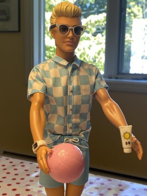 Barbie Ken Doll With Swim Trunks And Beach-themed Accessories (target ...