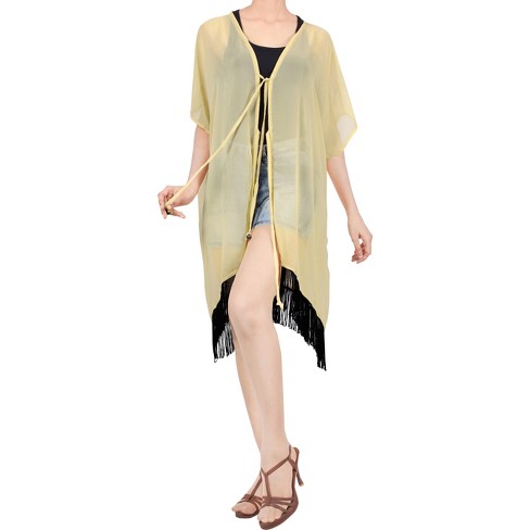 La Leela Women's Summer Open Front Holiday Beachwear Short Swim Suit ...