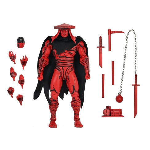 Neca Teenage Mutant Ninja Turtles Foot Elite Assassin Red & Black ...