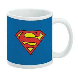 Classic Superman Logo Ceramic Coffee Mug Novelty Gift Mugs for Coffee ...