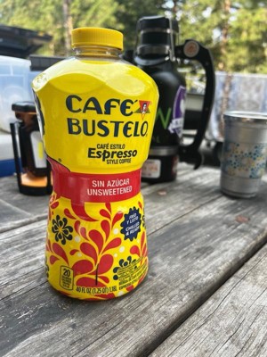 Café Bustelo Unsweetened Espresso-style Iced Coffee - 40 Fl Oz : Target