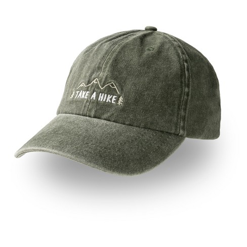 Pacific Brim Classic Cotton Baseball Hat Take A Hike : Target