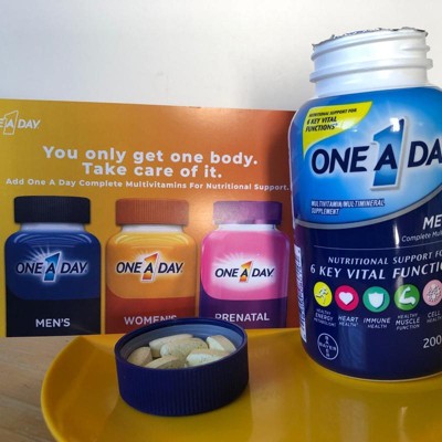 One A Day For Men Multivitamin Dietary Supplement Tablets : Target