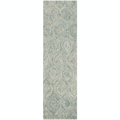 Anatolia An541 Hand Tufted Runner Rug - Navy/sage - 2'3"x12' - Safavieh ...
