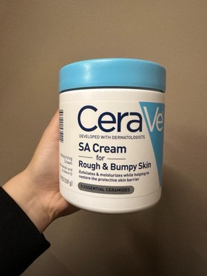 Cerave Sa Cream For Rough And Bumpy Skin, Moisturizer Unscented - 12oz ...