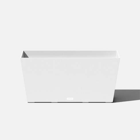Veradek Pure Series Midori 31" Plastic Planter - White : Target