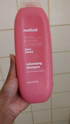 Method Pure Peace Volumizing Shampoo Sulfate & Silicone Free - 14 Fl Oz ...