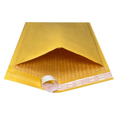 Uoffice 1000 Kraft Bubble Mailers 10.5x16" - #5 Self-seal Padded ...