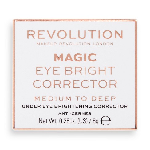 Makeup Revolution Eye Bright Under Eye Corrector - Medium To Deep - 0 ...