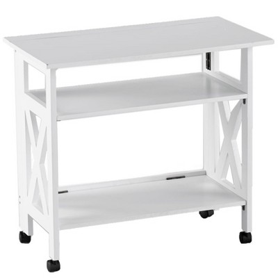 The Lakeside Collection Skinny Sofa Table With Outlet - Walnut : Target