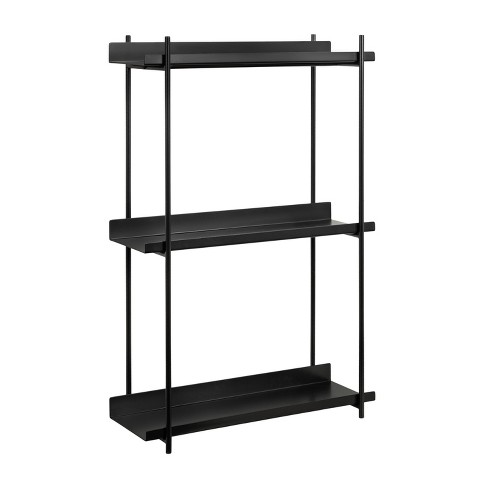 Kate & Laurel All Things Decor 20"x7"x30" Dominic Tiered Wall Shelf ...