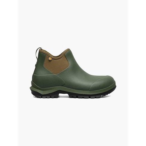 Bogs Footwear Sauvie Chelsea Ii Men's Slip On Boots, Dark Green, 11 M ...