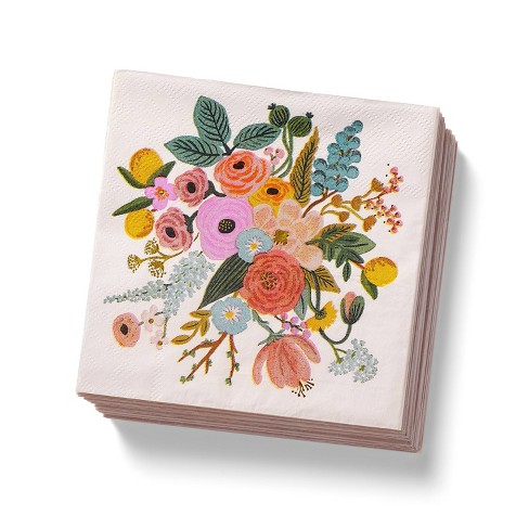 Rifle Paper Co. 20ct Garden Party Cocktail Napkins Target