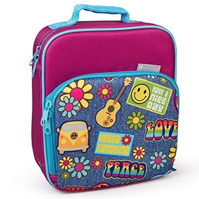 Bentology Lunch Box Set For Kids - Girls Insulated Lunchbox Tote Water ...