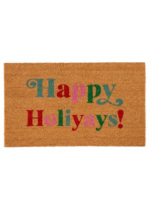 Shiraleah "happy Holiyays!" Holiday Doormat : Target