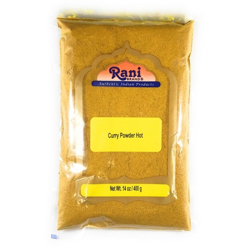 Curry Powder Hot, Indian 11-spice Blend - 14oz (400g) - Rani Brand ...