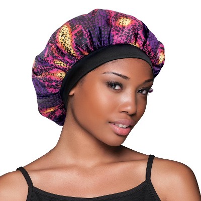 Evolve Products Satin Hair Bonnets - 2pk : Target