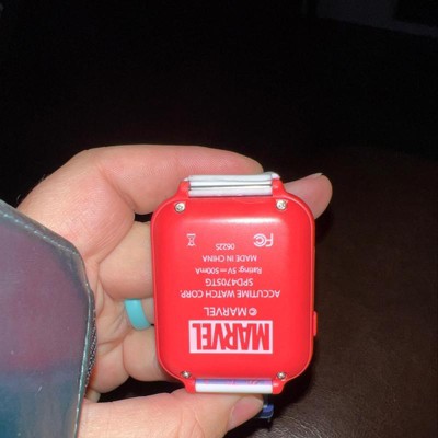 Kids' Marvel Spider-man Interactive Watch - Blue/red : Target