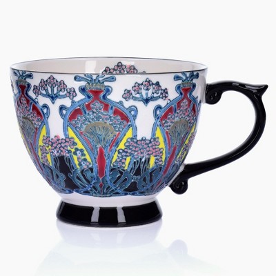 DUKA 13-OZ Andalusia Inspired Porcelain Mug with Rich Colors - Set of ...