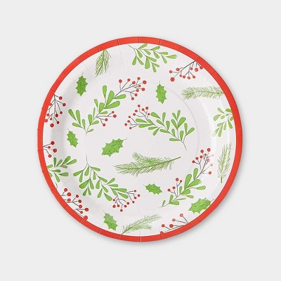 Disposable Plates : Christmas Party Supplies and Decorations at Target