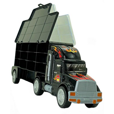 Big Daddy Trucks - The Big Rig Race Car Travel System With Construction ...
