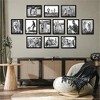 Americanflat 11x14 Picture Frame Set To Enhance Wall Decor - Black - 12 ...