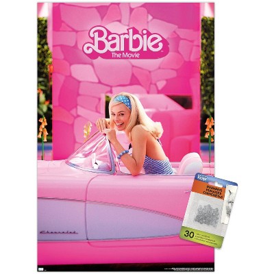 Trends International Mattel Barbie: The Movie - Hi Barbie Unframed Wall ...