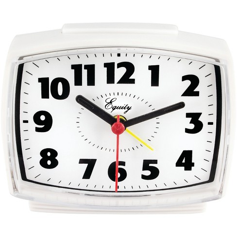 Equity Electric Analog Alarm Clock : Target