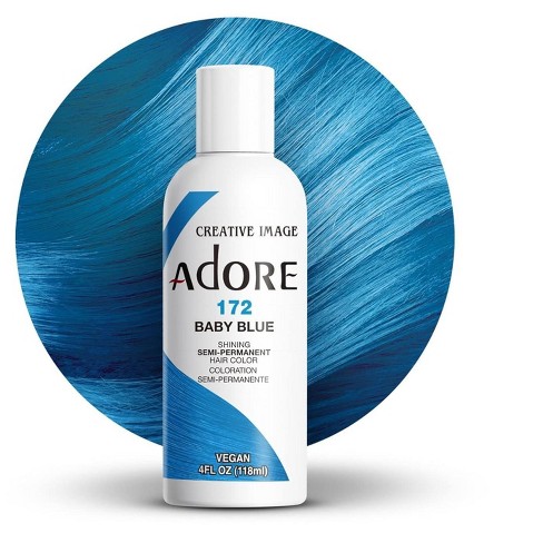 Creative Image Adore Semi-permanent Hair Color - 172 Baby Blue ...