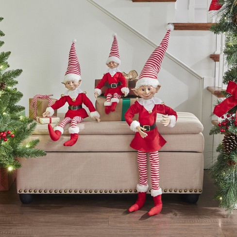 Brylanehome Posable Christmas Elf : Target
