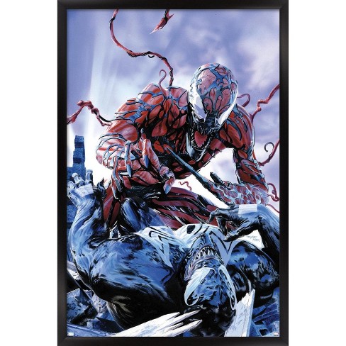 Trends International Marvel Comics - Carnage - Battle With Venom Framed ...