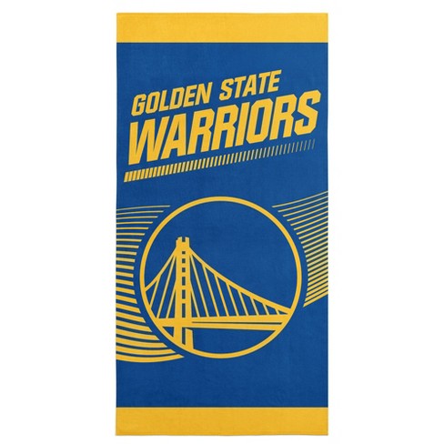 Nba Golden State Warriors 30" X 60" Beach Towel : Target