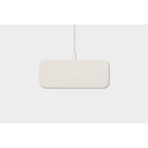 Courant Essentials Catch:2 Multi-device Wireless Charger - Natural : Target