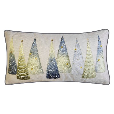 Enchanted Evergreen Pillow - Peach - 20" X 20" - Safavieh : Target