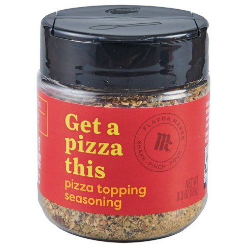 Mccormick Flavor Maker Pizza Topping Seasoning - 3.3oz : Target