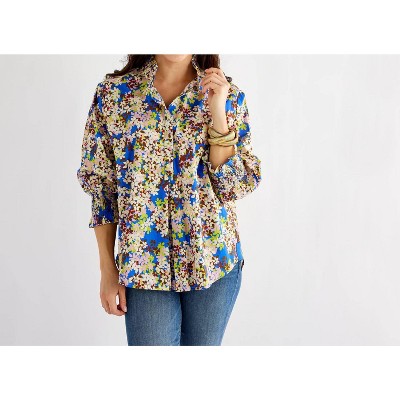 Women's Kimberly Top - Caryn Lawn : Target