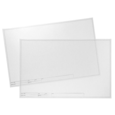 Bright Creations 20 Sheets Vellum Paper Sheets With Engineer Title ...