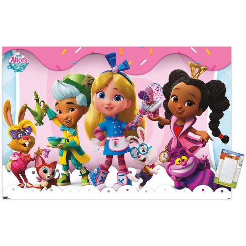 Trends International Disney Alice's Wonderland Bakery - Group Unframed ...
