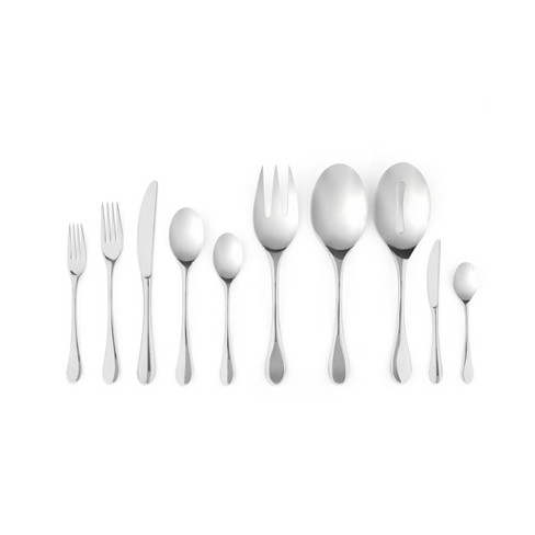 Nambe Skye Ii 45-piece Flatware Set, 18/10 Mirror Stainless Steel ...