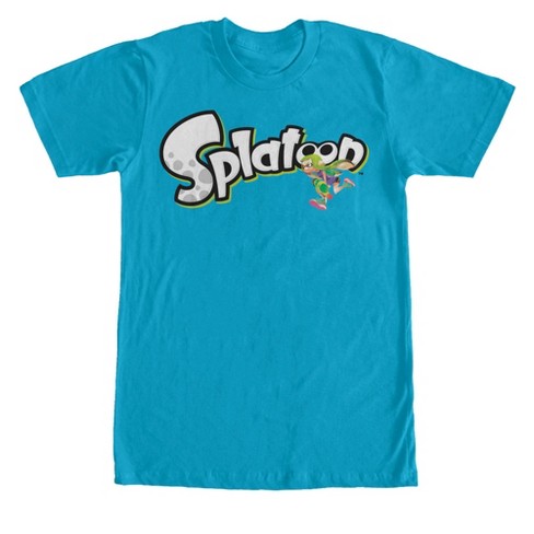 Men's Nintendo Splatoon Logo T-shirt : Target