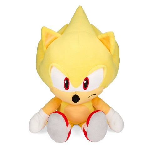 Neca Sonic The Hedgehog 16" Stylized Hug Me Super Sonic Action Figure ...