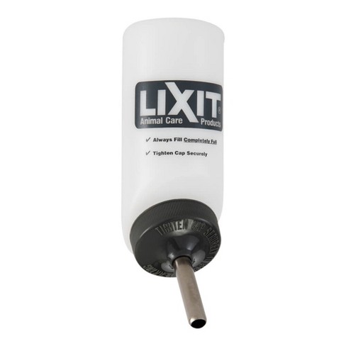 Lixit Plastic Wide Mouth Bottle 8 Oz Bottle : Target