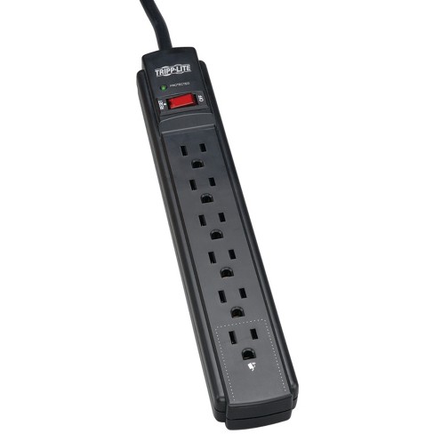 Tripp Lite Protect It!® 790-joules Surge Protector, 6 Outlets, 6-ft ...