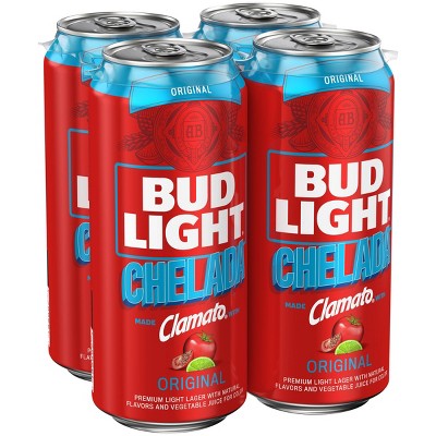 Bud Light & Clamato Beer - 4pk/16 Fl Oz Cans : Target