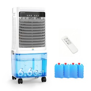 Etust Portable Evaporative Air Cooler with 19L Water Tank, 3-in-1 Swamp ...