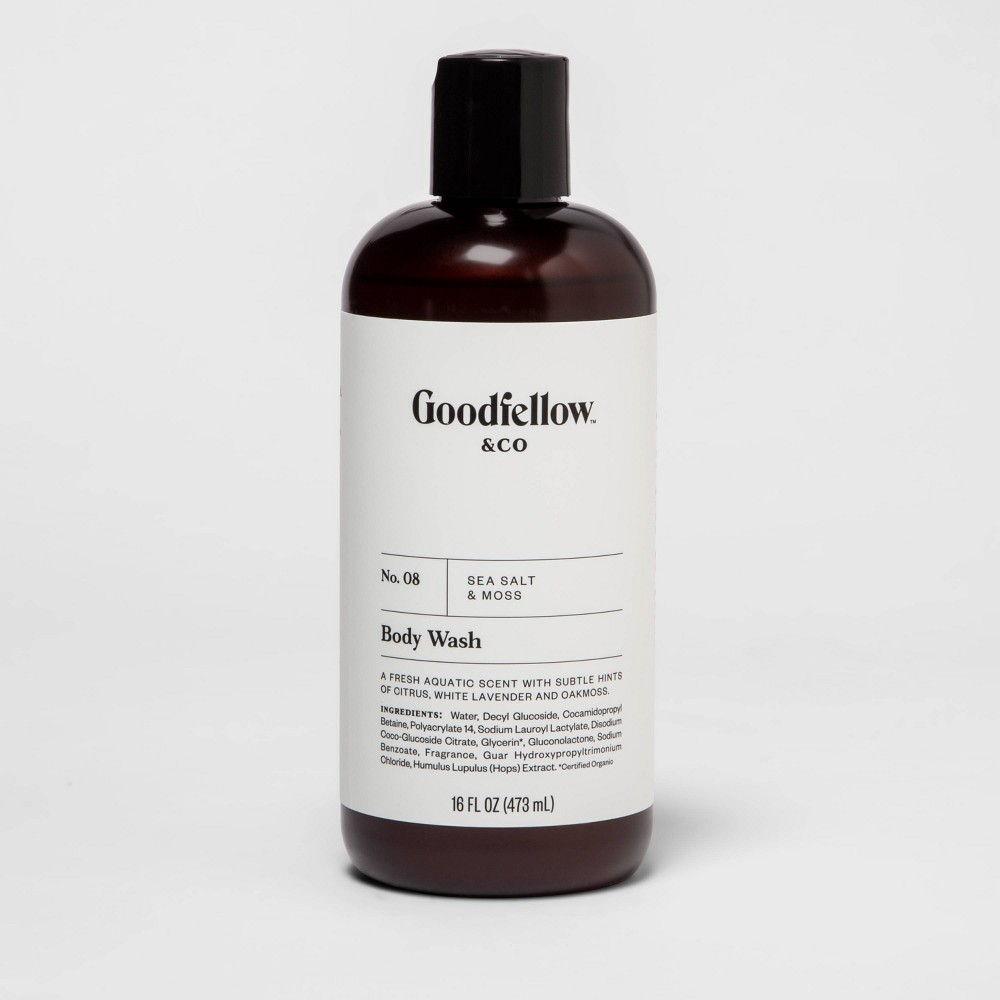 Goodfellow & Co Sea Salt & Moss No. 8 Body Wash 16 FL Oz